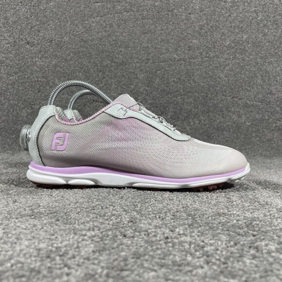 FootJoy | Shoes | Footjoy Empower Boa Golf Shoes Womens 8 M Silver ...